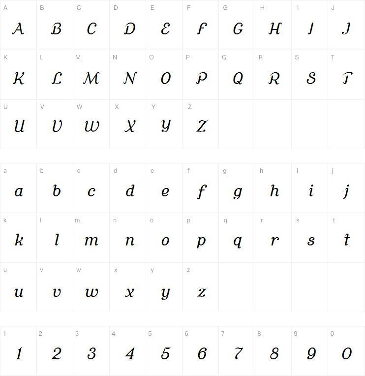 필기체 세리프체무료 다운로드 - 글꼴 무료 다운로드